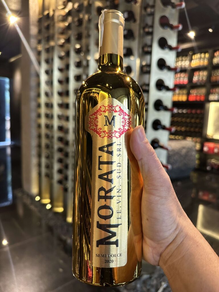 Rượu vang Ý ngọt Morata 10,5%(red và gold) - Rượu Khôi Thịnh Phát